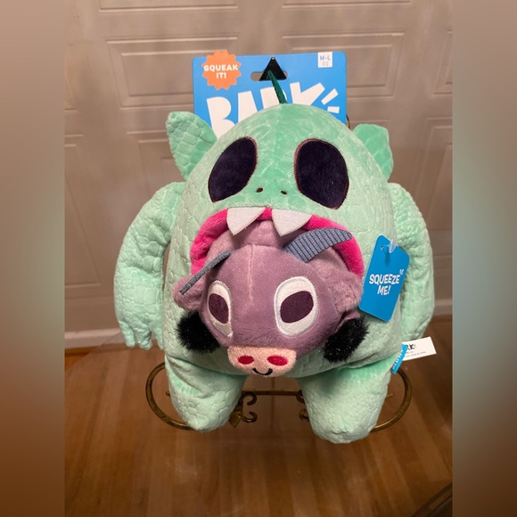 Bark | Dog | New Bark Box Barbara Chupacabra 2 Pc Dog Toy Mythical ...